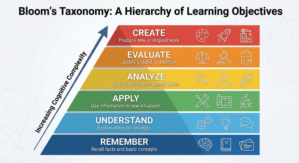 How Bloom's Taxonomy + HACC Gen Improve Moodle Learning